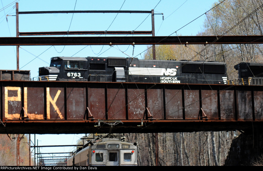 NS SD60I 6755 third on 14G